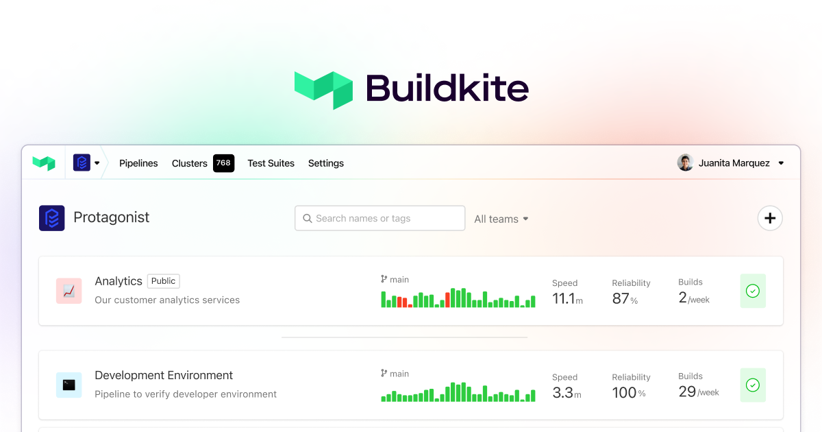 Login to Buildkite